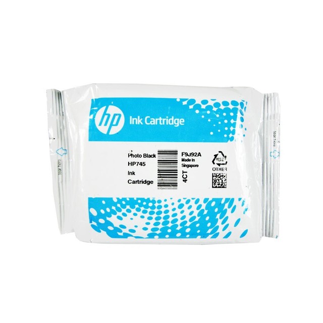 HP DESIGNJET 745 BLACK INK CARTRIDGE F9J92A for sale online | eBay