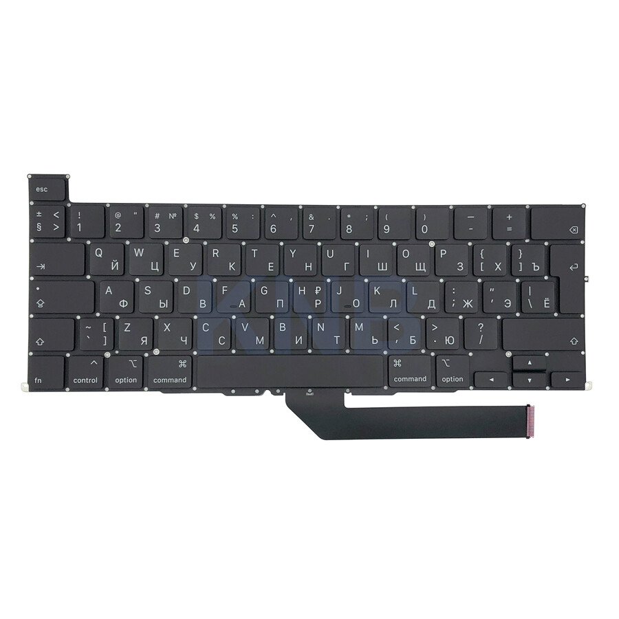 New For Macbook Pro Retina 16" A2141 Russian Keyboard UK Enter Key 2019 ...