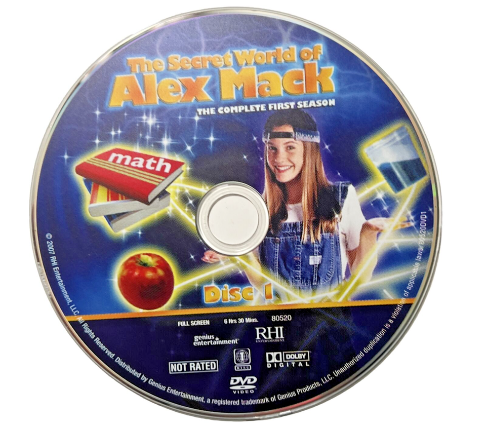 The Secret World of Alex Mack Complete First 1 Season DVD, 2007, 2-Disc ...