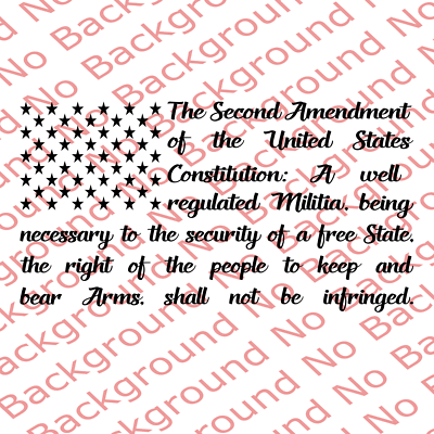 2nd Amendment Script USA Constitution American Flag Vinyl Die Cut Decal US027A | eBay