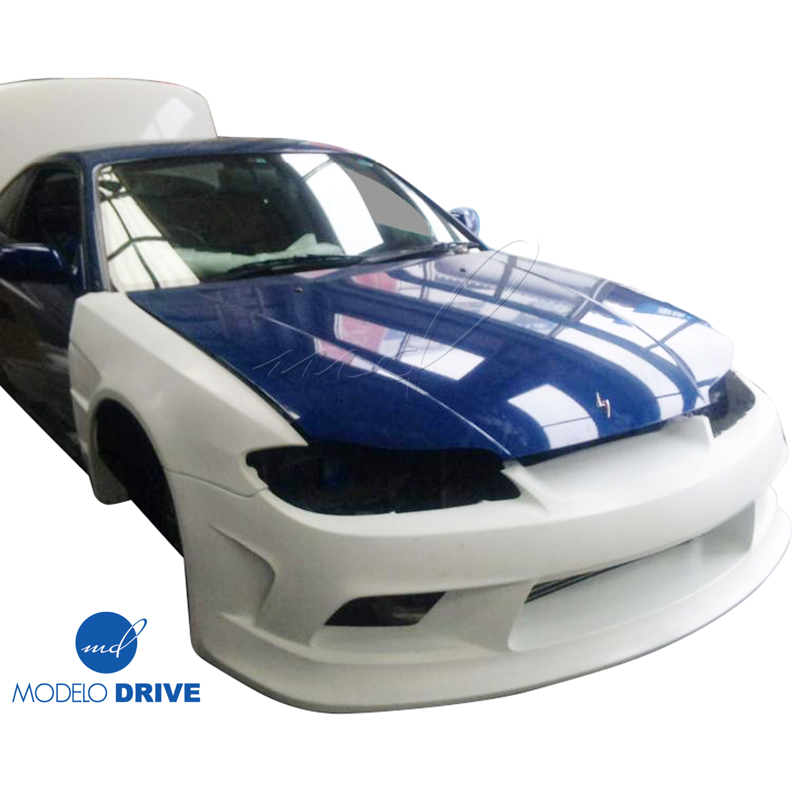 ModeloDrive FRP VERT EDG Wide Body 50mm Fenders (front) S15 for Silvia ...