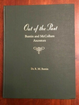 RARE Out of the Past: Buntin & McCollum Ancestors, MARYLAND Family ...