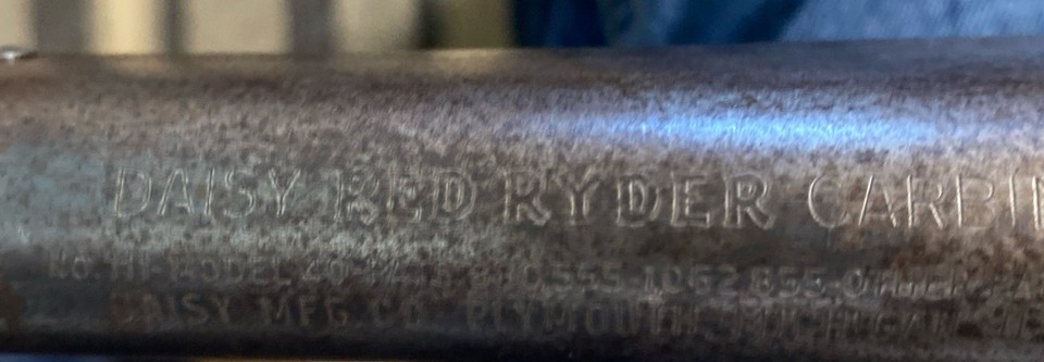 Vintage Daisy Red Ryder Model 40 Air Rifle Bob Gun Plymouth Michigan | eBay