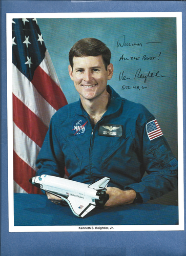 Kenneth Reighter Jr Sts 48,60 NASA Astronaut Firmato Foto 8" X 10 ...