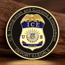 Immigration and Customs Enforcement Challenge Coin for sale online | eBay