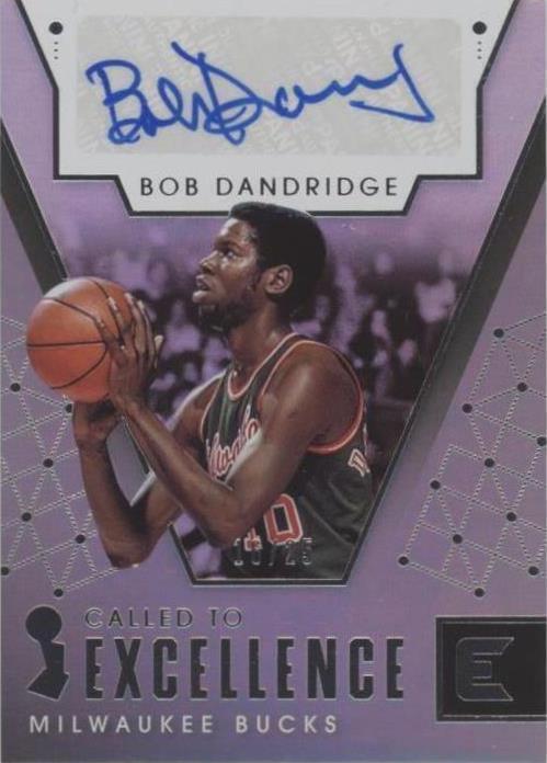 2017-18 Panini Essentials - Called to Excellence Autos Bob Dandridge #CE-BDR Silver /25 (AU) for ...