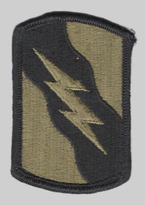 Army Patch: 155th Armored Brigade - subdued, merrowed edge | eBay