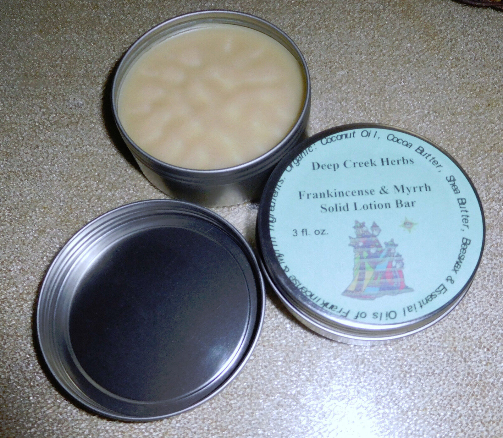 Deep Creek Herbs Frankincense & Myrrh Solid Lotion Bar - 3 fl. oz ...