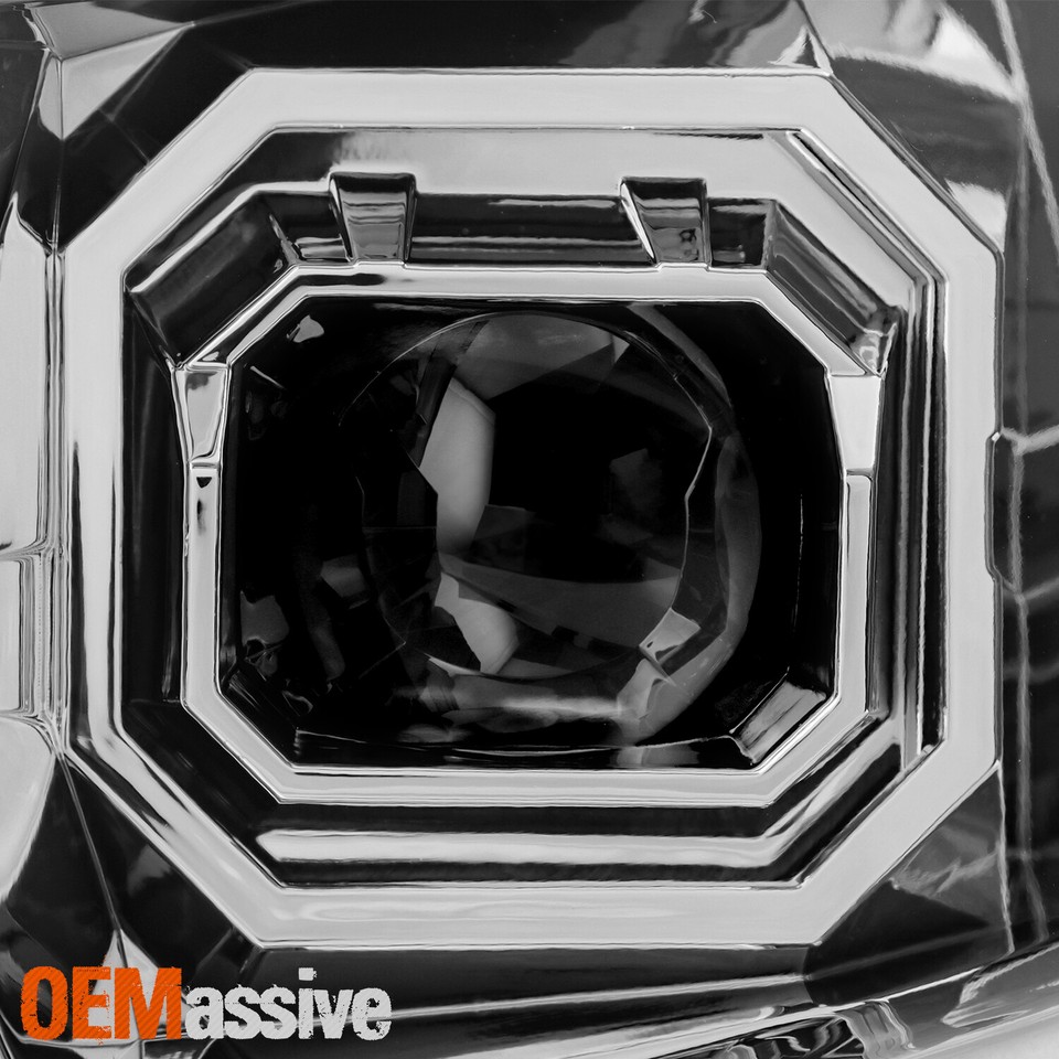 2015-2023 Ford Transit 150 250 350HD Projector Chrome Headlights ...