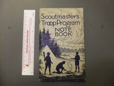 Boy Scout Scoutmaster Program Notebook 1931 7689GG | eBay