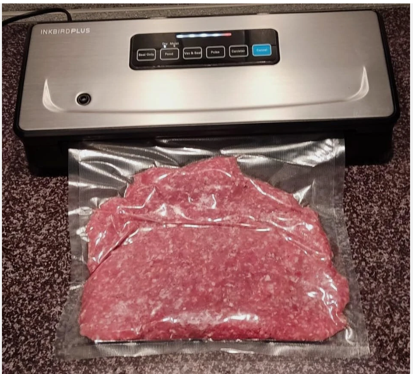Food Saver Vacuum Sealer Machine INKBIRD Long Preservation Bag Storage ...