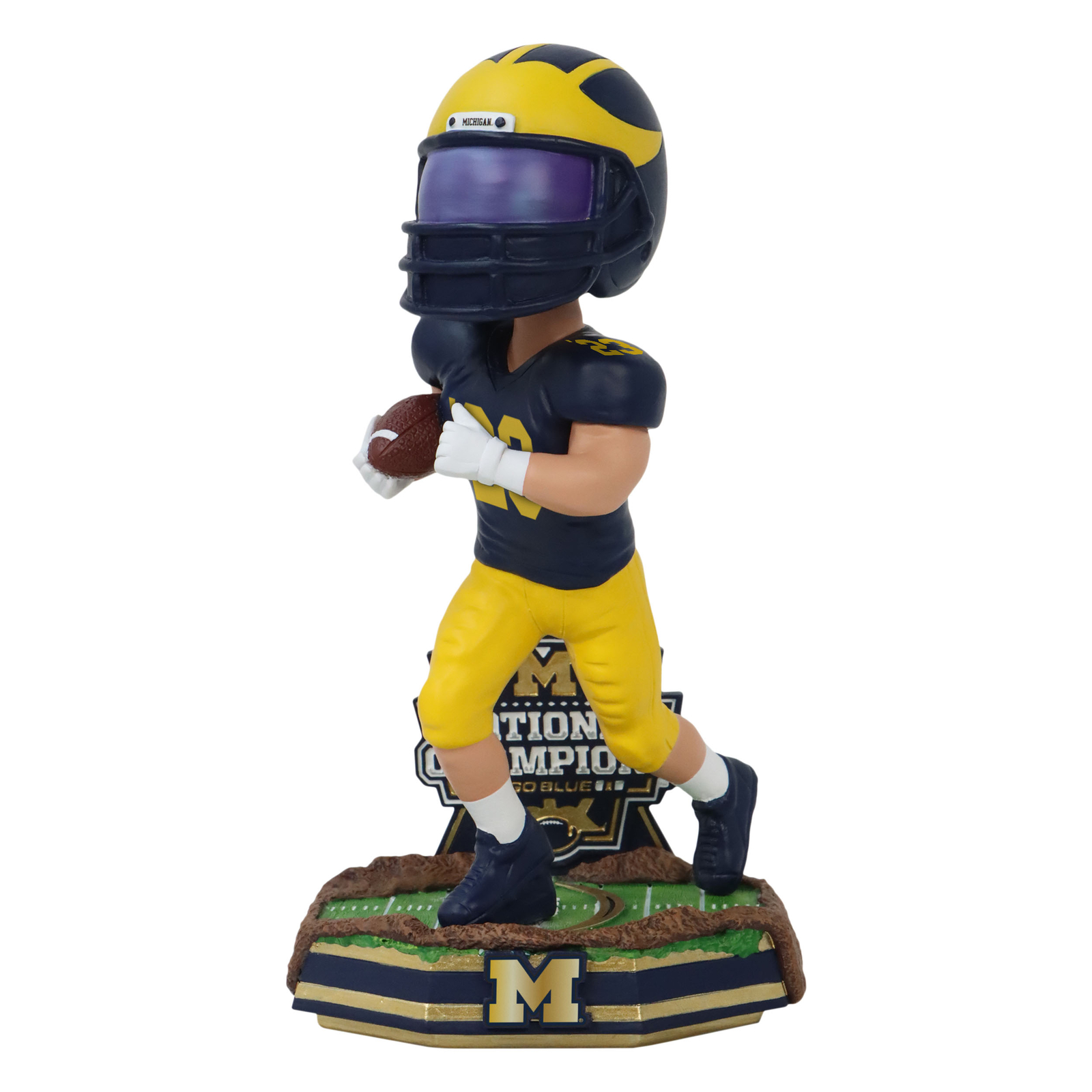 Michigan Wolverines 2023 National Champions Bobblehead 8" Doll Bobble Head