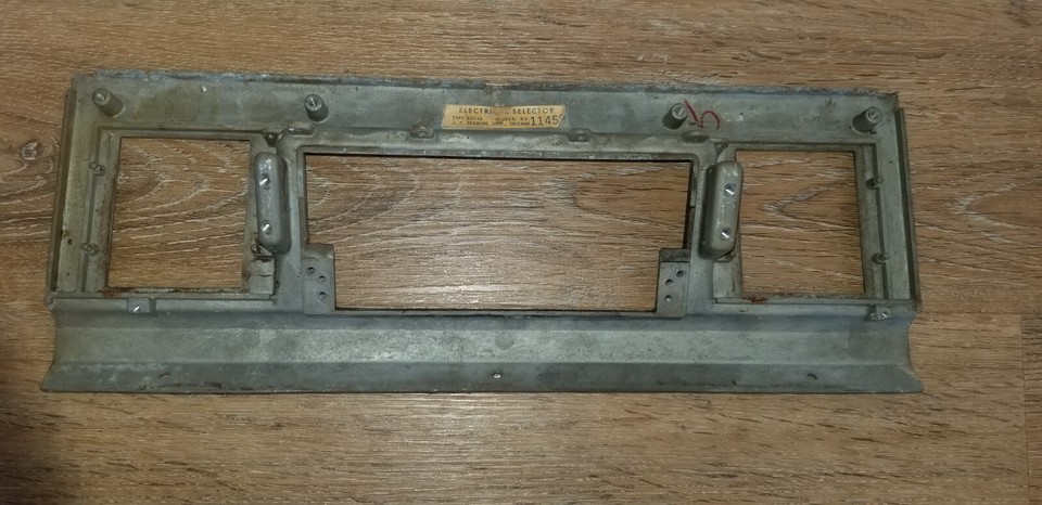 Seeburg Jukebox Electrical Selector (keypad) Front Plate | eBay