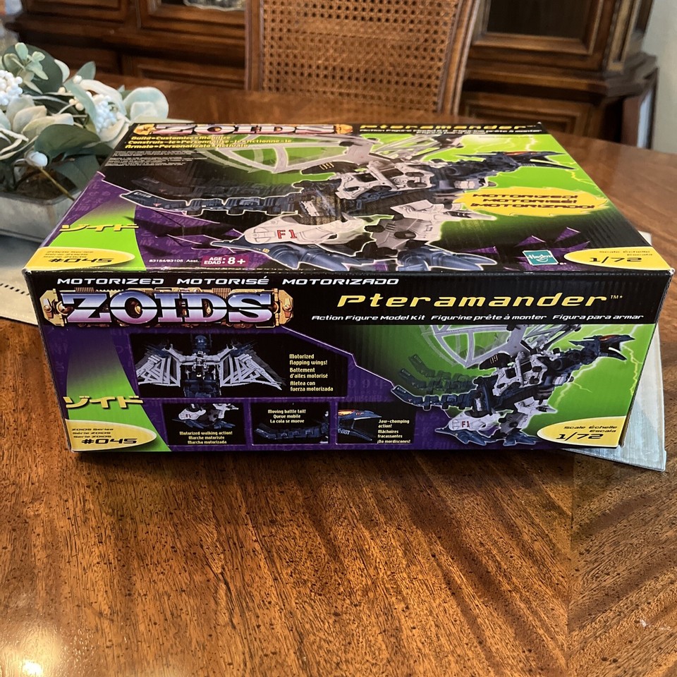 Hasbro Zoids Action Figure Motorized Model Kit 1/72 Pteramander #045 ...