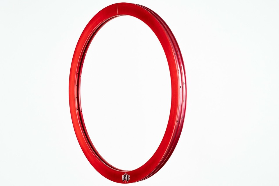 NOS PAIR VELOCITY B43 CLINCHER RIM 28" 36H HOLES AERO FIXIE SINGLE ...