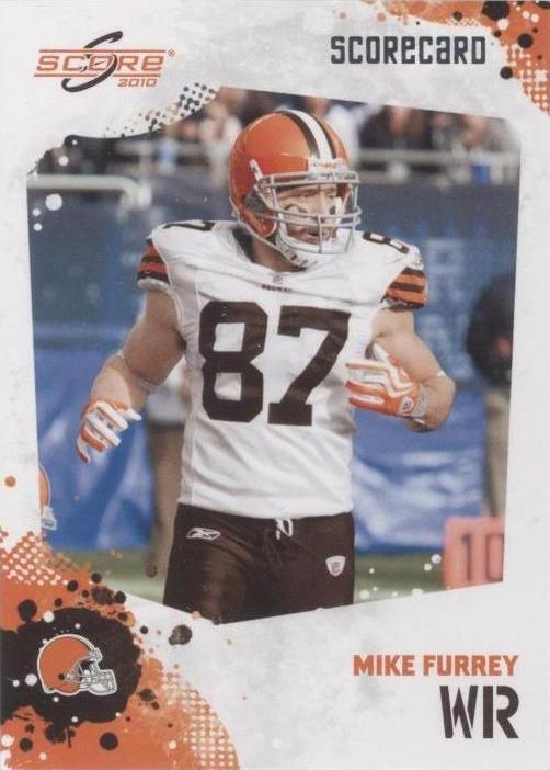 2010 Score - Mike Furrey #72 Scorecard /499 for sale online | eBay