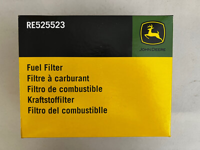 RE525523 John Deere Fuel Filter Set | eBay