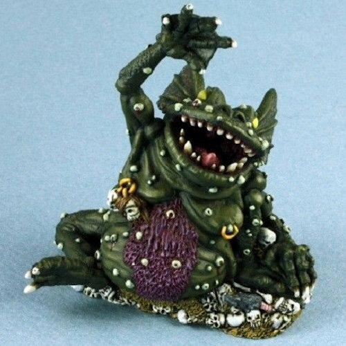 Reaper Dark Heaven Legends 02684 Frog Demon Cthulhu Tsathoggua Giant ...