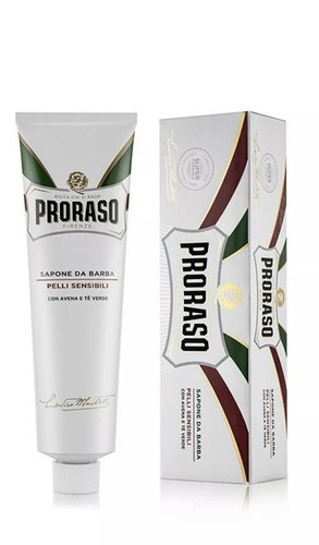 PRORASO Shaving Cream 4 Tube Selection Pack | Green/White/Red/Blue ...