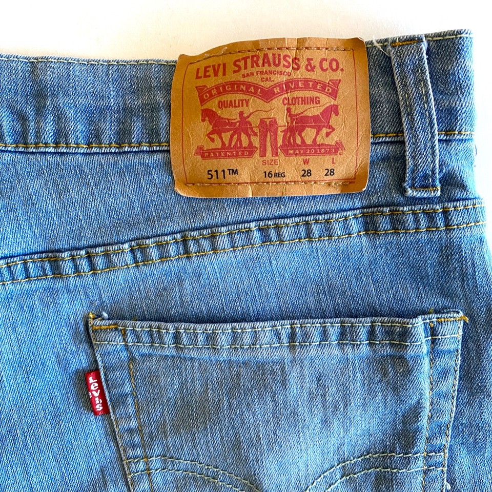 Women Levi Strauss 511 Slim Fit - W28 L28 Small Mid Rise: READ NOTES ...