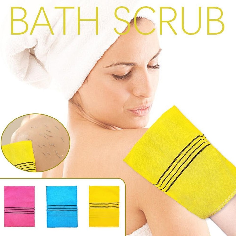 Flat 150D Fine Sand Bath Towel Remove Dust and Keratin us ; HNK QWE | eBay