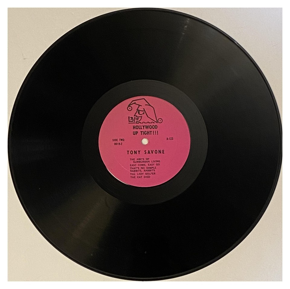 Tony Savone Hollywood Up Tight!!! NO COVER Laff Records A-123 VG | eBay