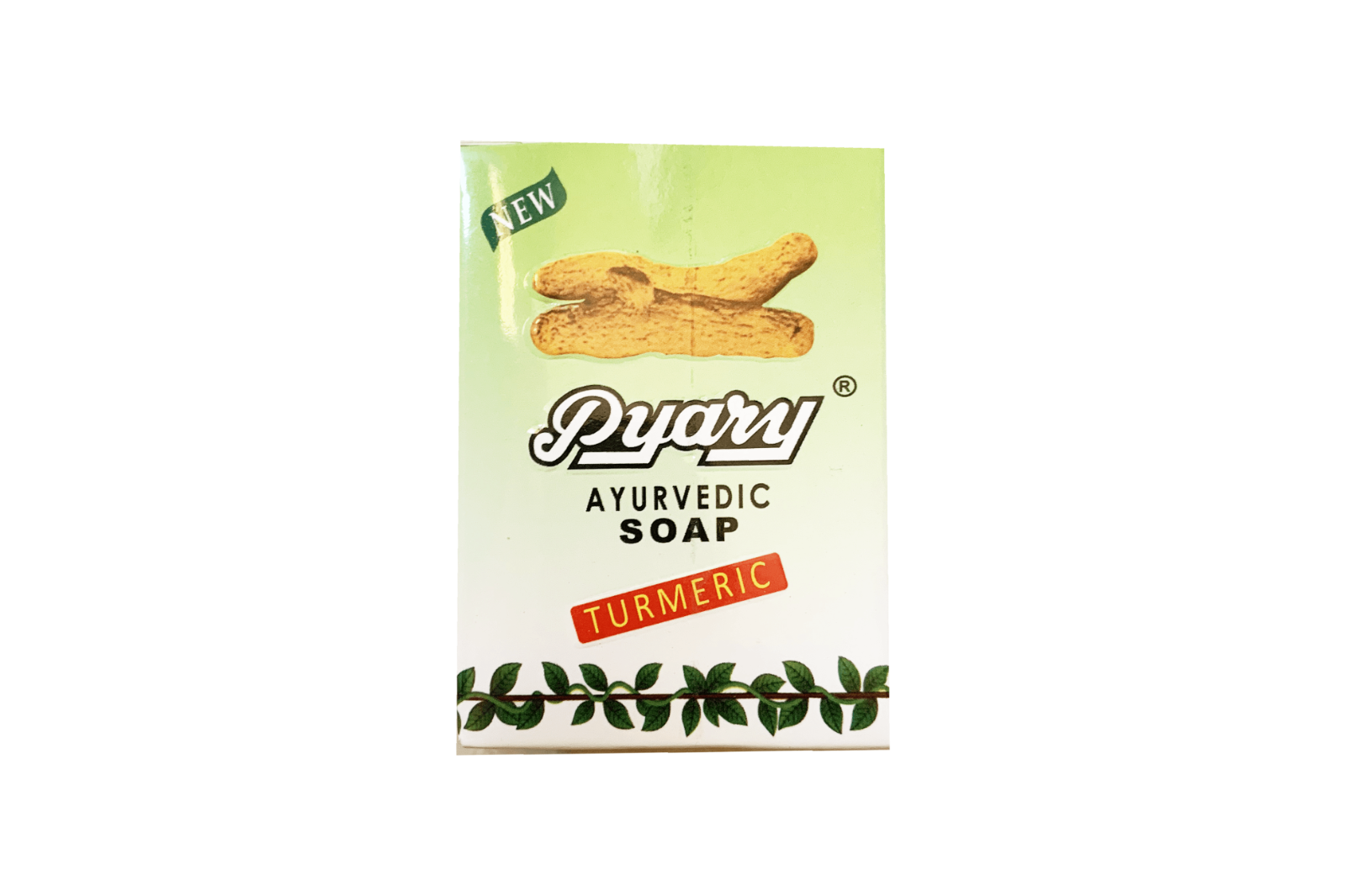 Pyary Ayurvedic Soap Turmeric Natural 100% Vegetable 75g. صابون الكركم ...