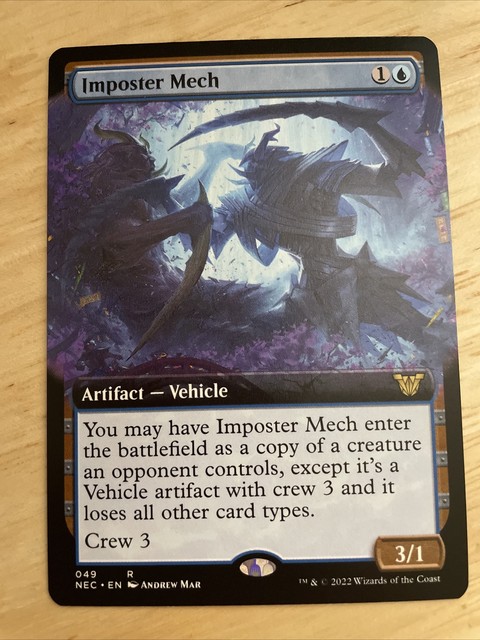 MTG Imposter Mech Commander: Kamigawa: Neon Dynasty 049 Regular Rare ...
