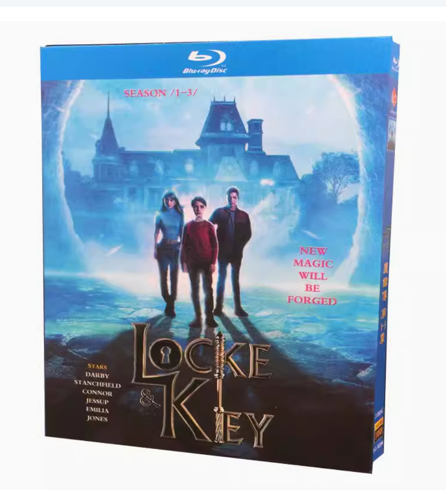Locke & Key 1-3 BD Movie TV Film 3-Disc All Region New Box Set | eBay