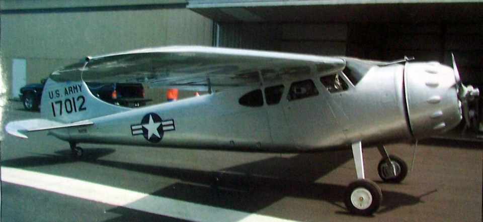 Berkeley CESSNA 195 PLAN + PARTS PATTERNS to Build a 36" UC Scale Model ...
