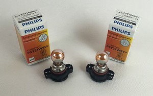 2 x Philips psy24w Bulb Lamp 12180sv 12180sv+c1 Chrome psy24wsv+ 12v ...