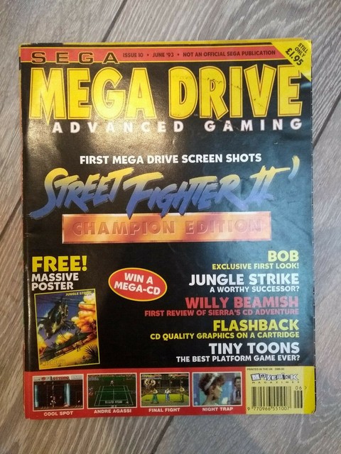 SEGA Mega Drive Advanced Gaming Magazine Issue 1 September 1992 Sonic 2 ...