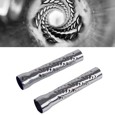 SHARKROAD Quiet Exhaust Muffler Insert for 1.75'' O.D. Fishtail or Drag ...