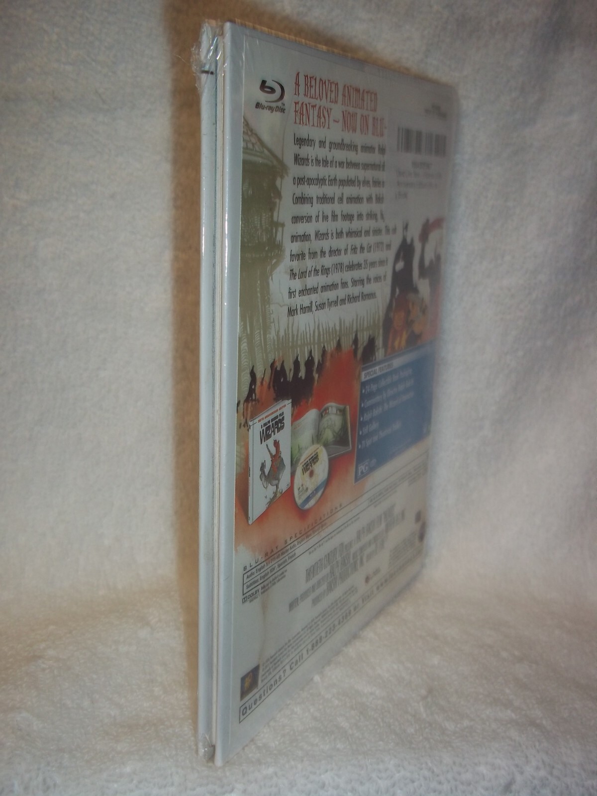 Wizards (Blu-ray, 2004) anime family animated Ralph Bakshi film ...