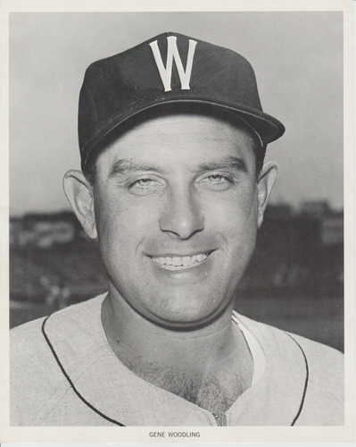 1961 Manny's Baseball Land Gene Woodling 8X10 N&W Photo-Sénateurs ...