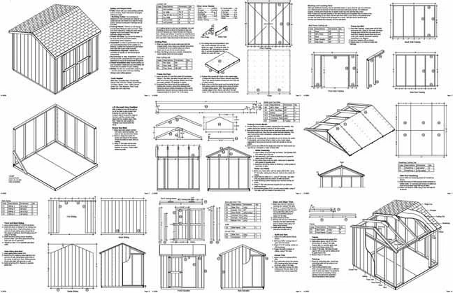 Utility Building Plans