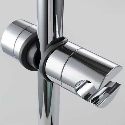 Universal Adjustable Shower Head Holder 18–25mm Chrome Shower Rail ...