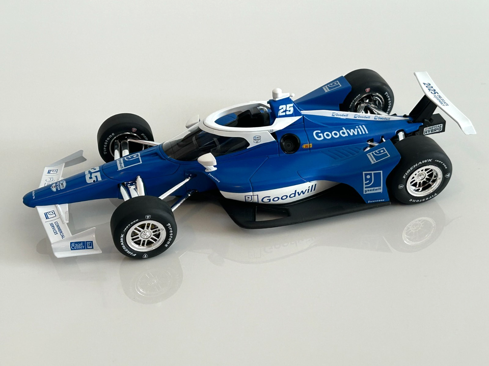 IXO 2025 Goodwill IndyCar Model Delegate Assembly Limited Edition 1:18 ...