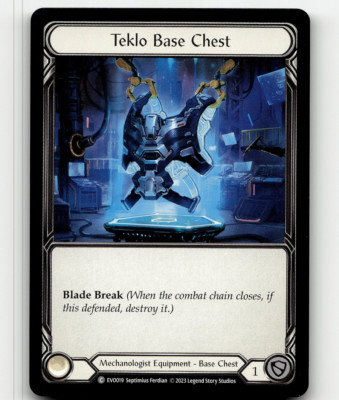 Flesh And Blood Teklo Base Chest - Bright Lights - Common | eBay