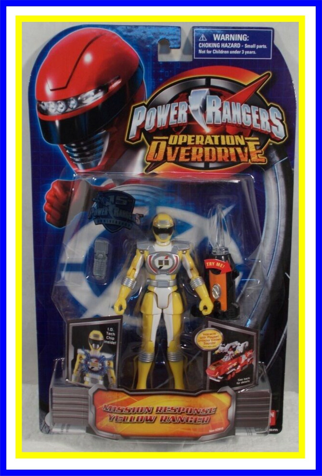 Power Rangers Operation Overdrive Yellow Ranger