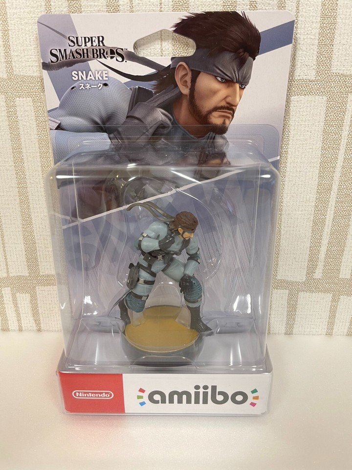 Nintendo amiibo SNAKE (Super Smash Brothers) Japan NEW | eBay
