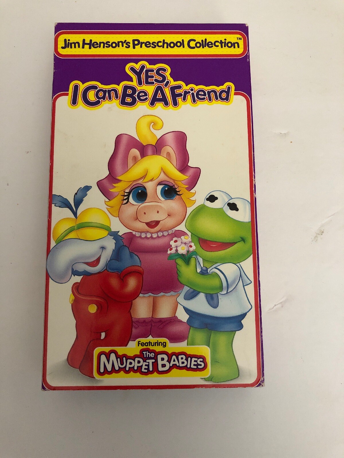 Yes I Can Be A Friend The Muppet Babies-VHS 1995-TESTED-VERY RARE-SHIPS ...