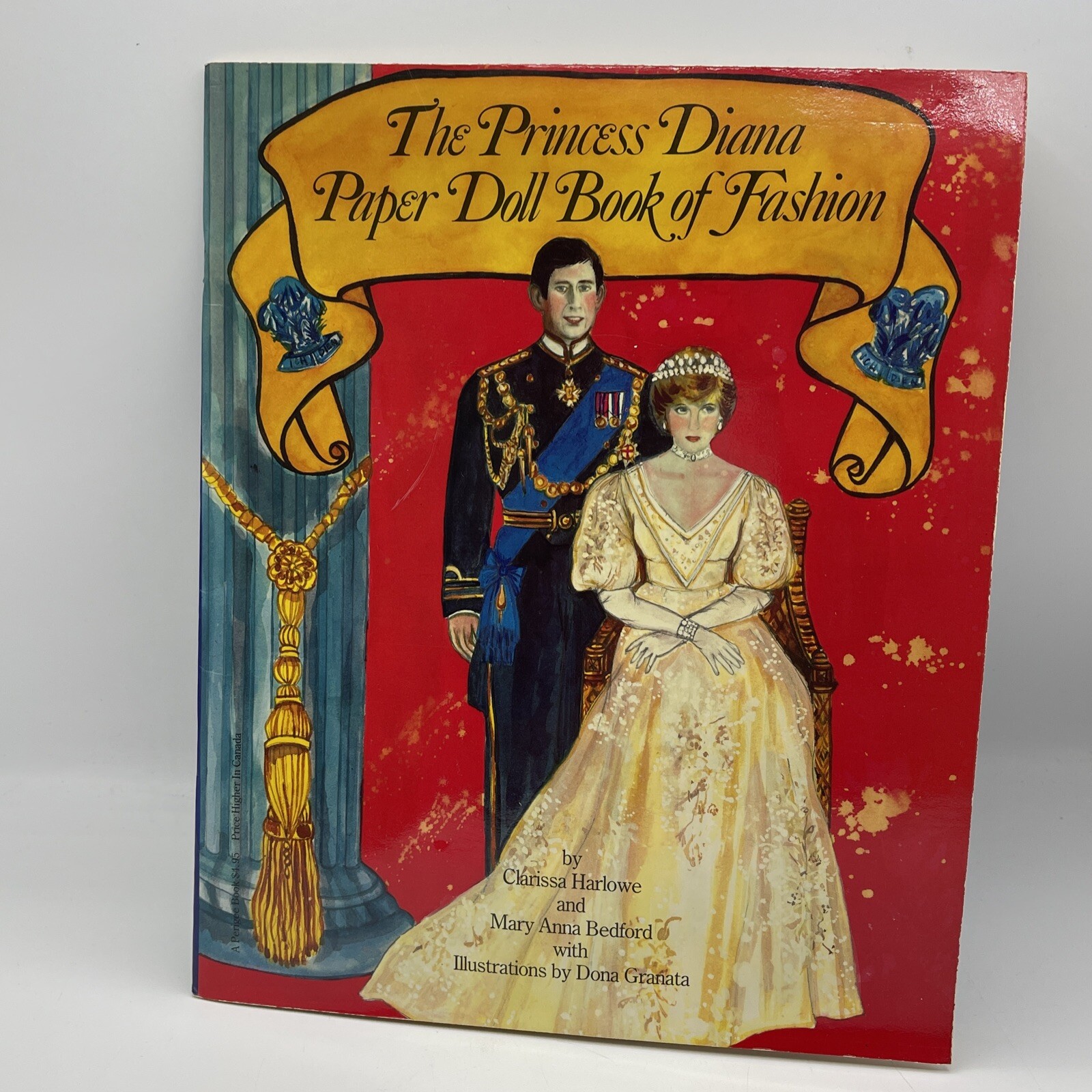 The Princess Diana Paper Doll Book of Fashion - Perigee books 1982 ...