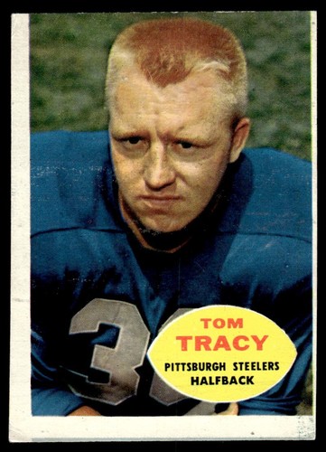 1960 Topps Tom Tracy Pittsburgh Steelers #95 | eBay