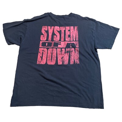 Vintage Rare System Of A Down 1998 Shirt Faded Delta Size XL Vintage Rare System Of A Down 1998 Shirt Faded Delta Size XL