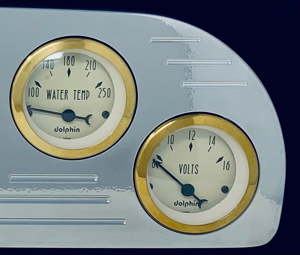 1957 1958 1959 1960 Ford Truck 6 Gauge Dash Panel Insert Cluster Set PC ...