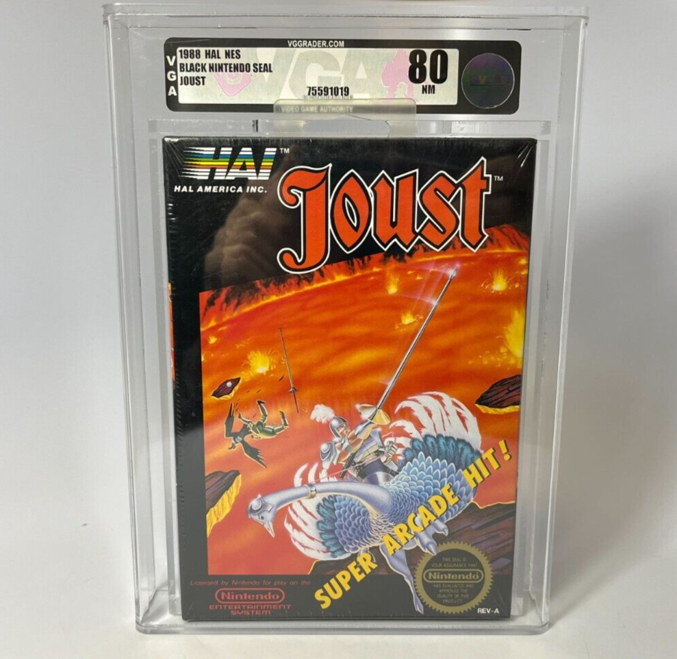 Joust Nintendo Entertainment System NES *VGA GRADED 80* 40458200010| eBay