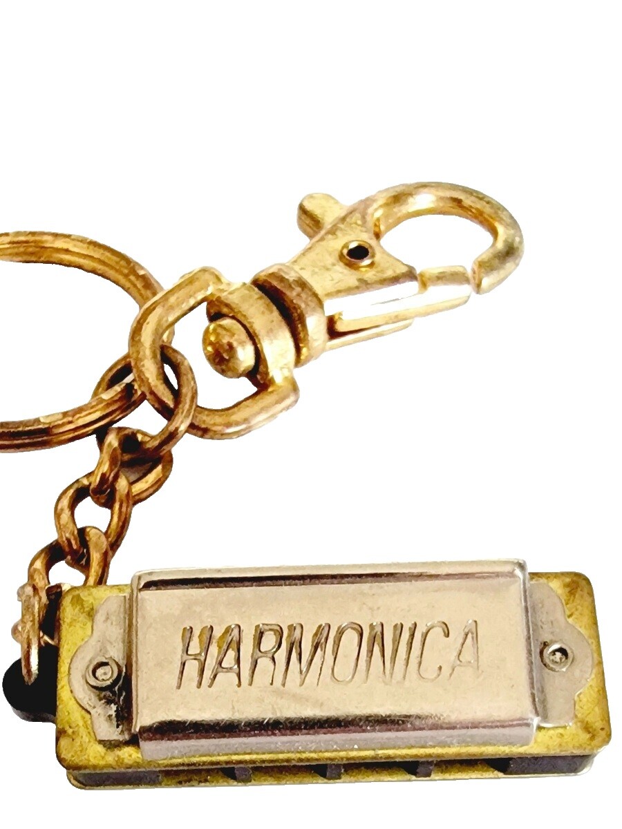 Harmonica Keychain | eBay