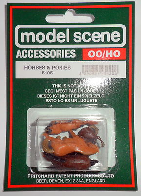 New Model Scene Accessories Horses & Ponies Ref.5105 | eBay UK