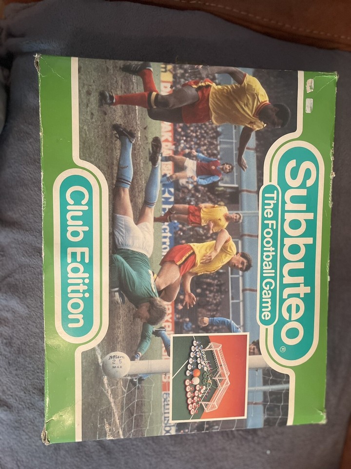 Vintage Subbuteo Club Edition 1985 Boxed Not Complete See Description ...